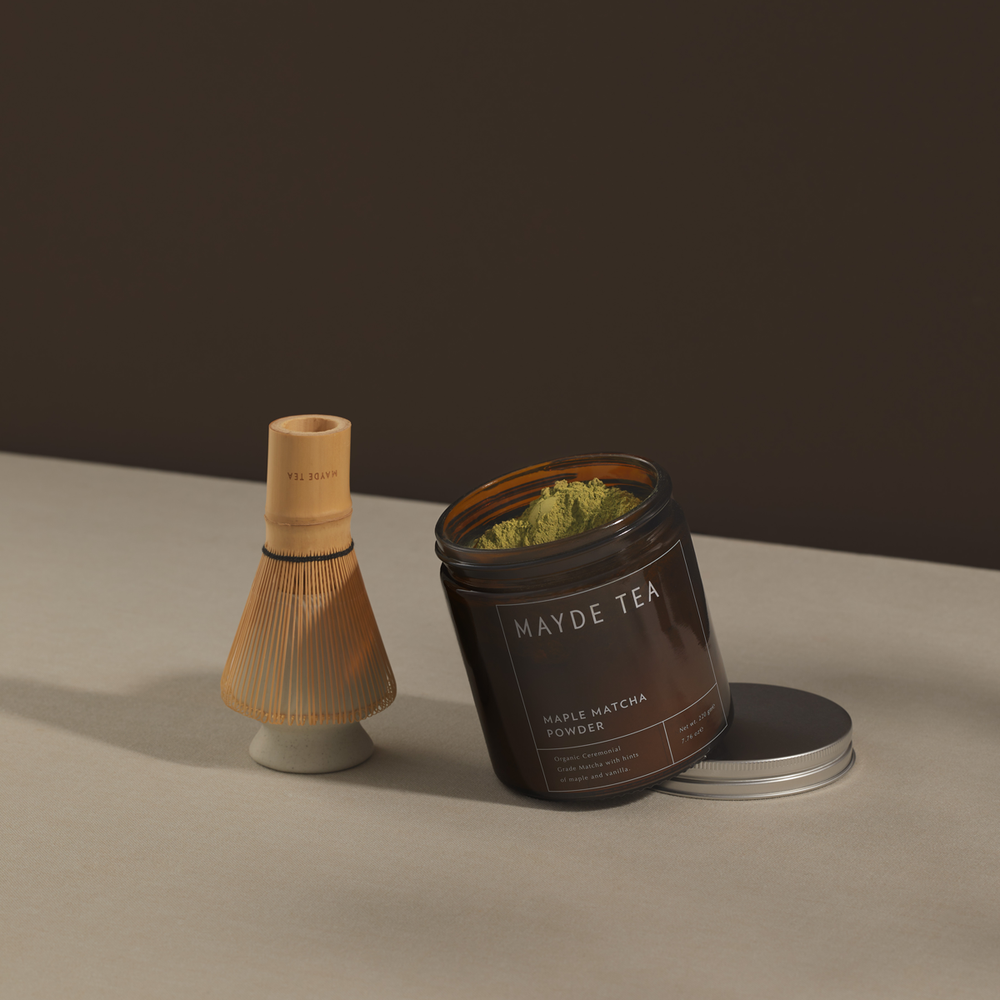 Maple Matcha Muffins