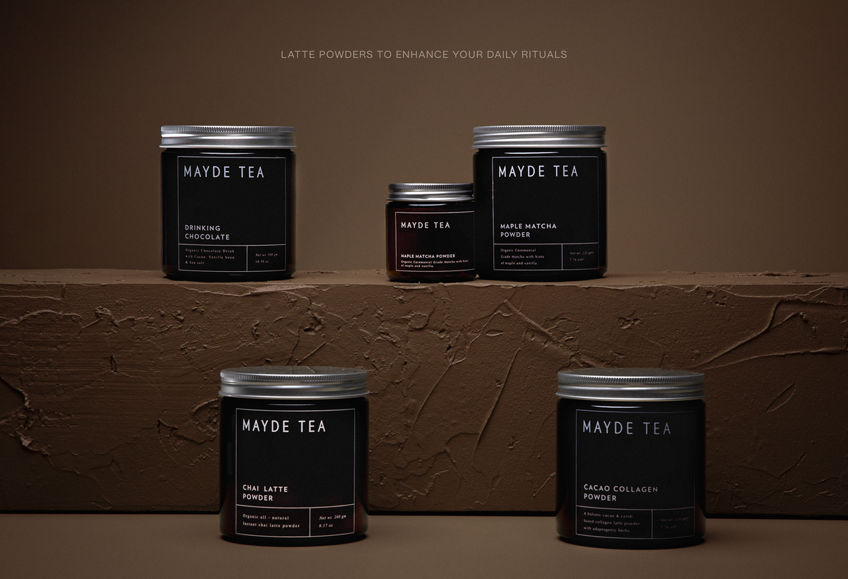 Mayde Tea Australia | Organic tea, latte powders & brewing accessories